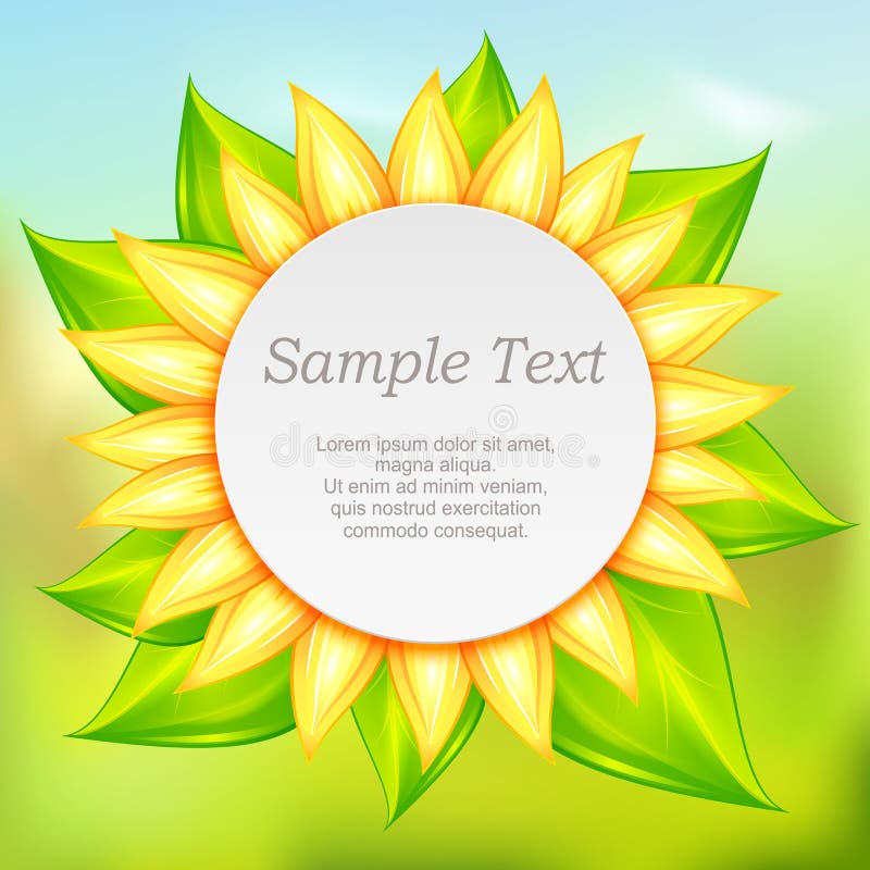 Round flower icon stock vector. Illustration of freshness - 67050990