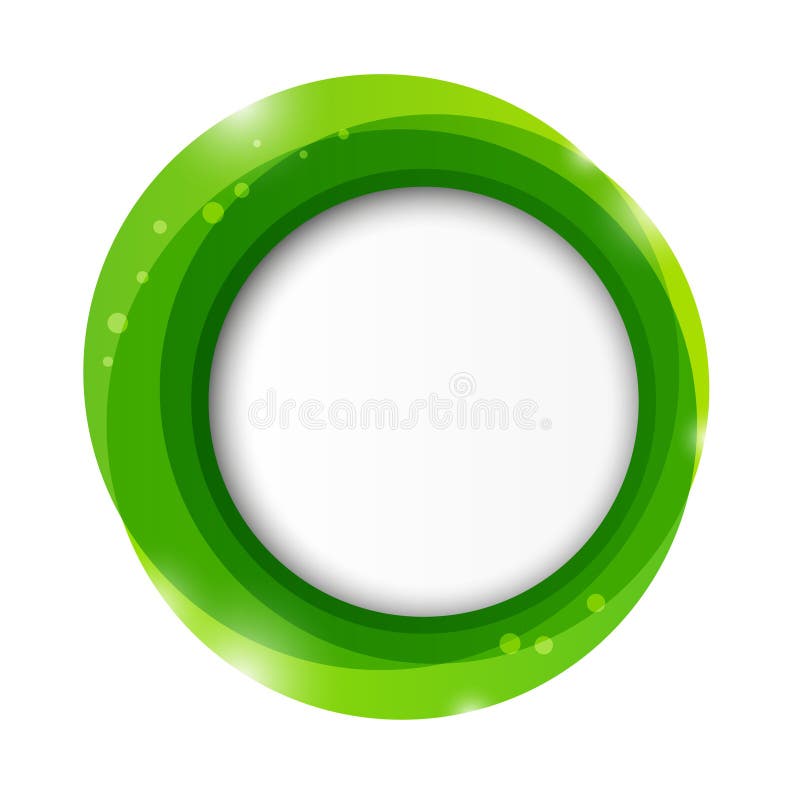 Round frame stock vector. Illustration of artistic, effect - 27615878