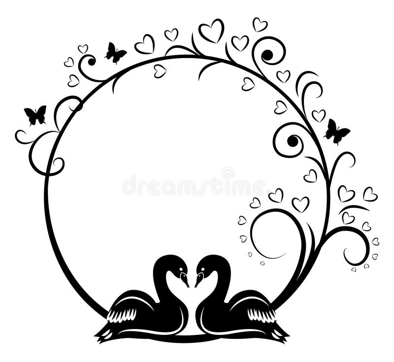 Round frame stock vector. Illustration of abstract, background - 47888912