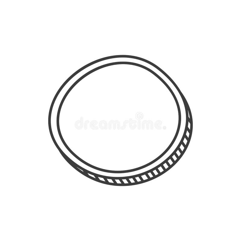 Round Frame Boarder of Circle Shape, Doodle Style Stock Vector ...
