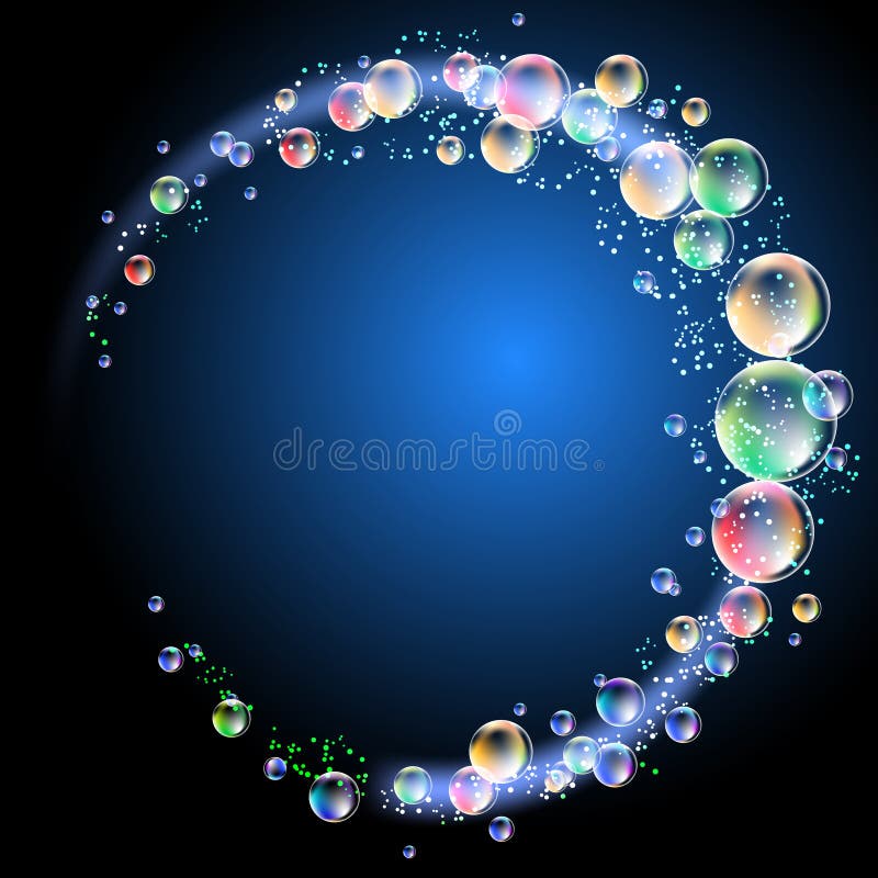 Blowing Bubbles Border Stock Illustrations – 111 Blowing Bubbles Border ...