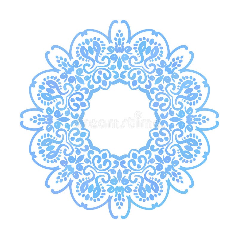 Round Frame, Circular Ornament Design Element Stock Vector ...