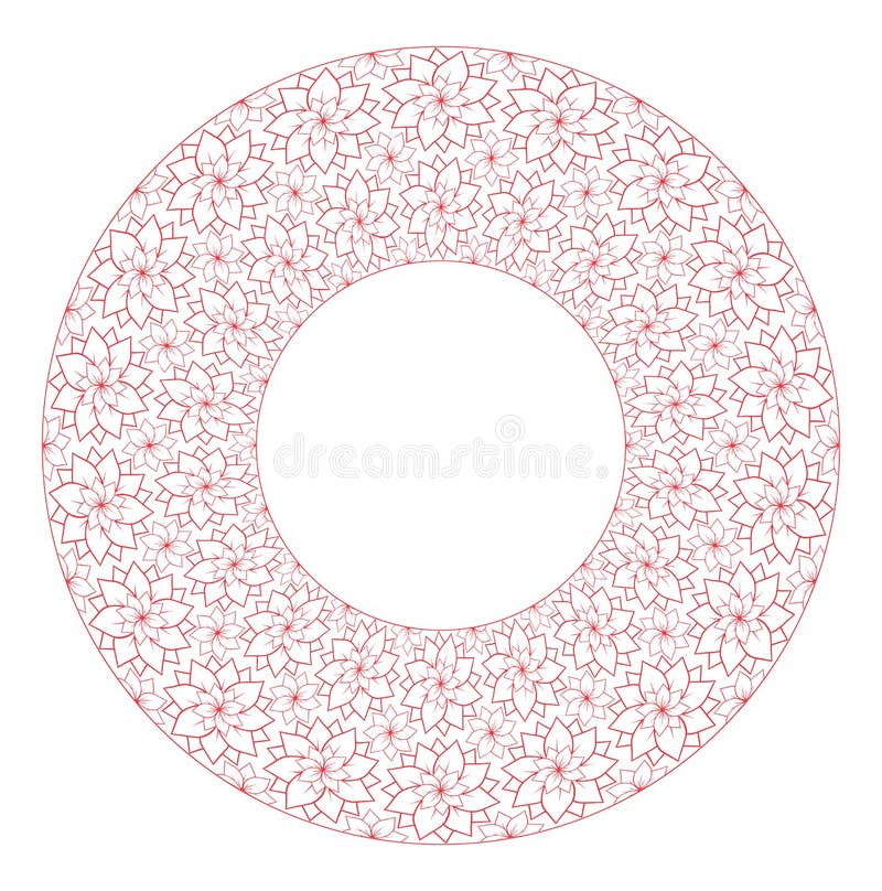 Lotus Frame Round Stock Illustrations – 3,369 Lotus Frame Round Stock ...