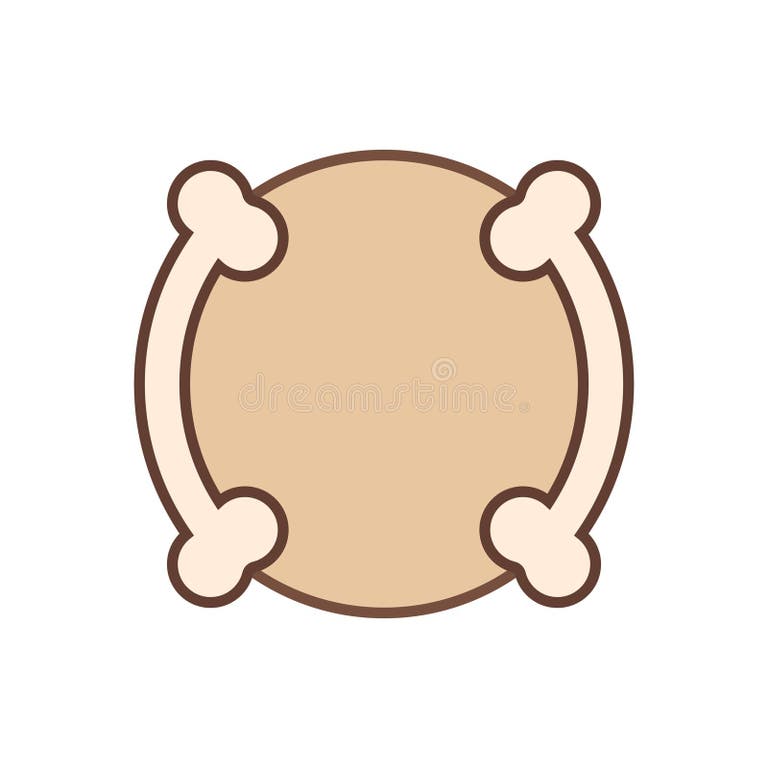 Round Bone Frame Stock Illustrations – 242 Round Bone Frame Stock ...