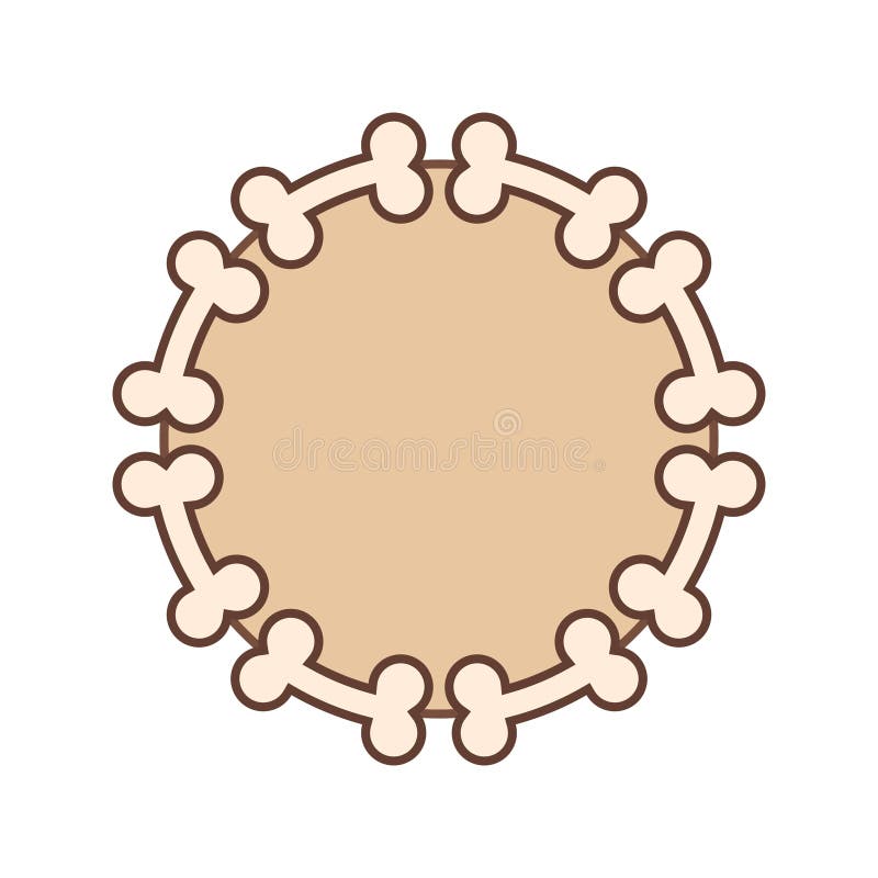 Round Bone Frame Stock Illustrations – 242 Round Bone Frame Stock ...