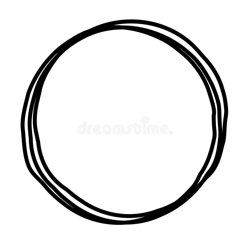 Round frame with offset stock vector. Illustration of blank - 250830391