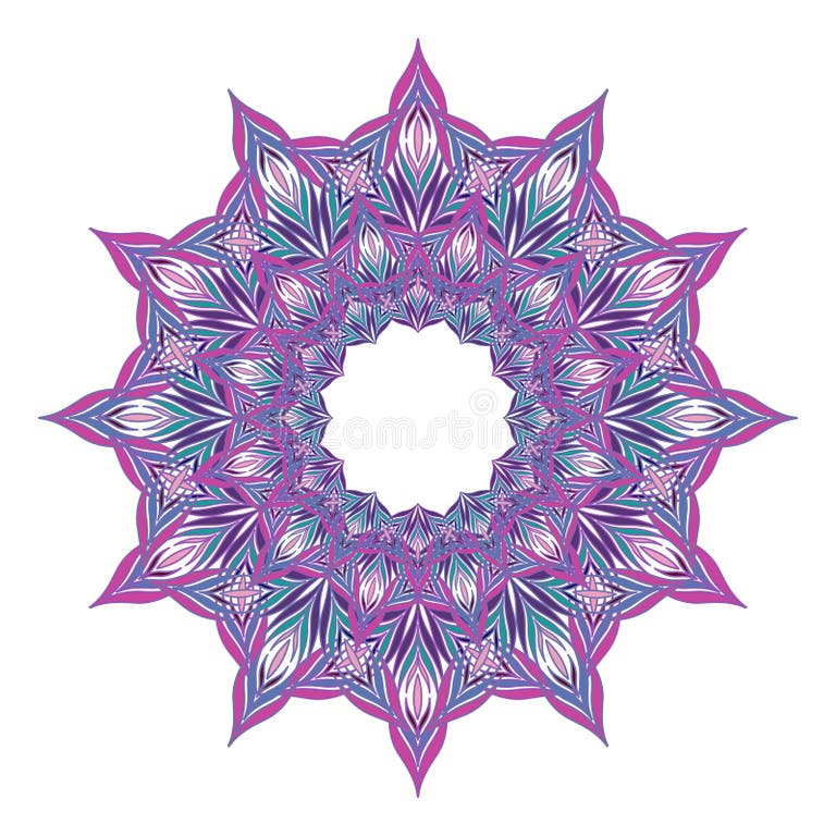 Round frame stock vector. Illustration of banner, floral - 48042466