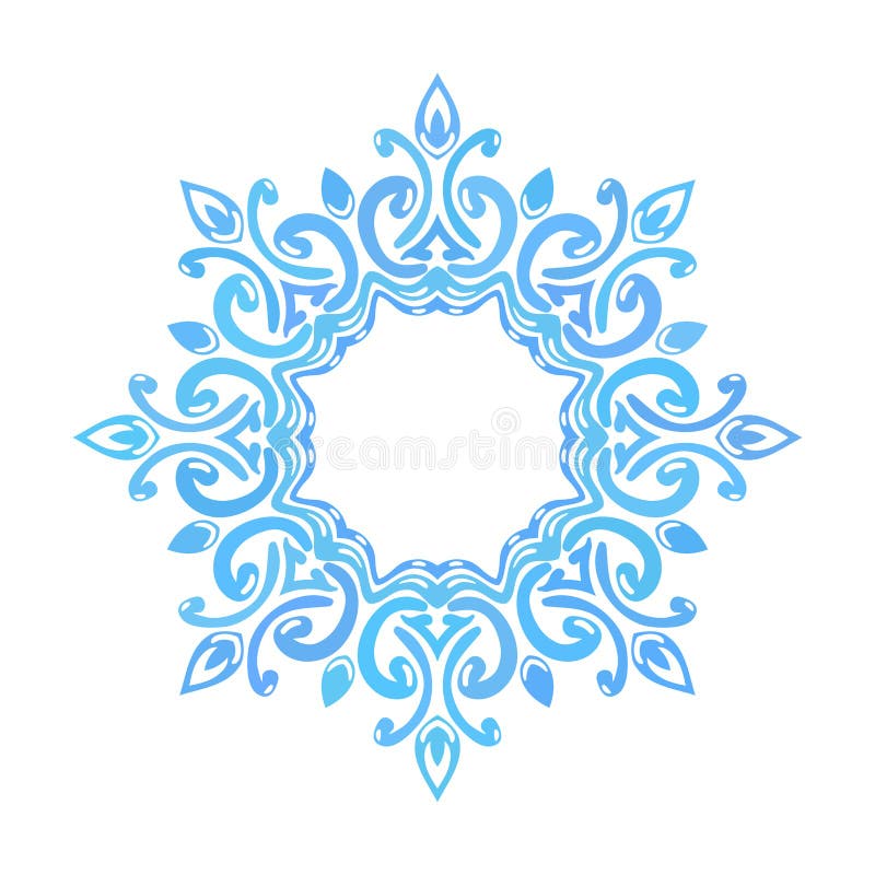 Round Frame, Circular Ornament Design Element Stock Vector ...