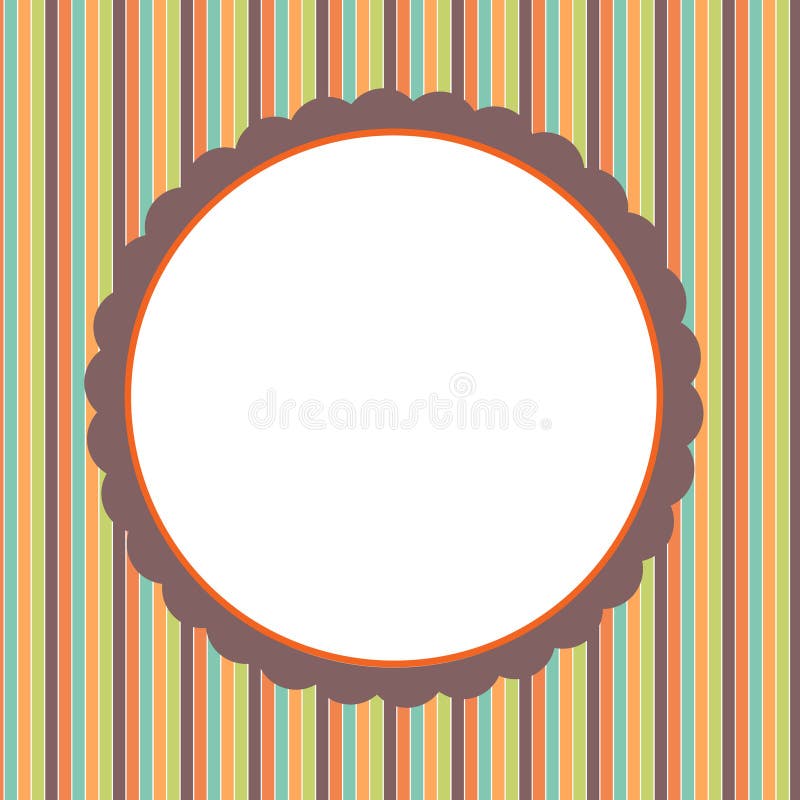 Round frame stock vector. Illustration of background - 49913987