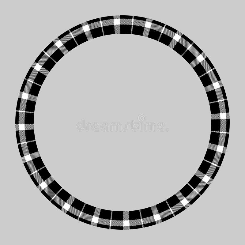 Round Frame Vector Vintage Pattern Design Template. Circle Border ...