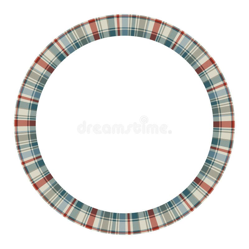 Round Frame Vector Vintage Pattern Design Template. Circle Border ...