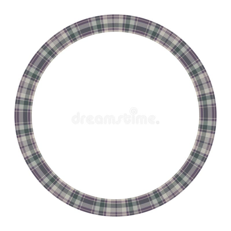 Round Frame Vector Vintage Pattern Design Template. Circle Border ...