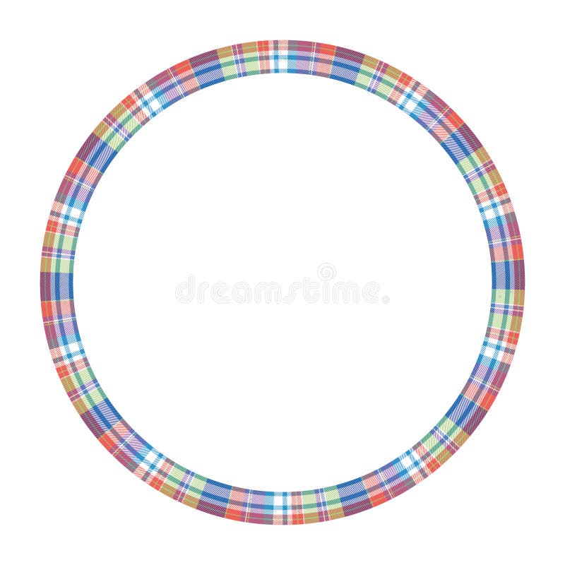 Round Frame Vector Vintage Pattern Design Template. Circle Border ...