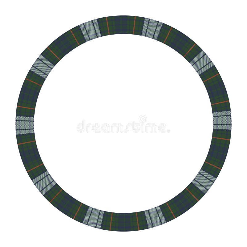 Round Frame Vector Vintage Pattern Design Template. Circle Border ...