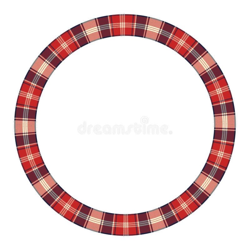 Round Frame Vector Vintage Pattern Design Template. Circle Border ...