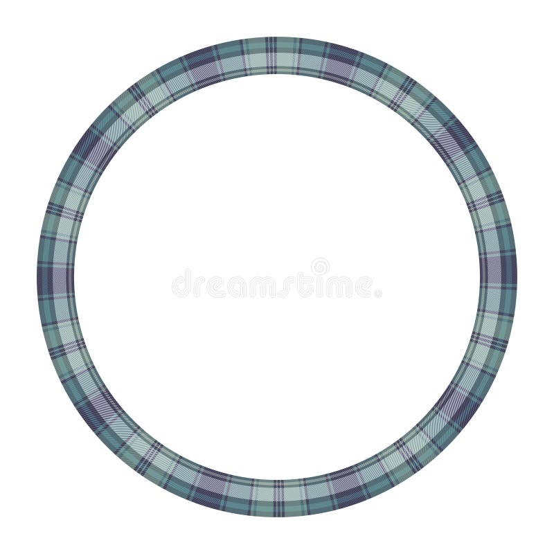 Round Frame Vector Vintage Pattern Design Template. Circle Border ...