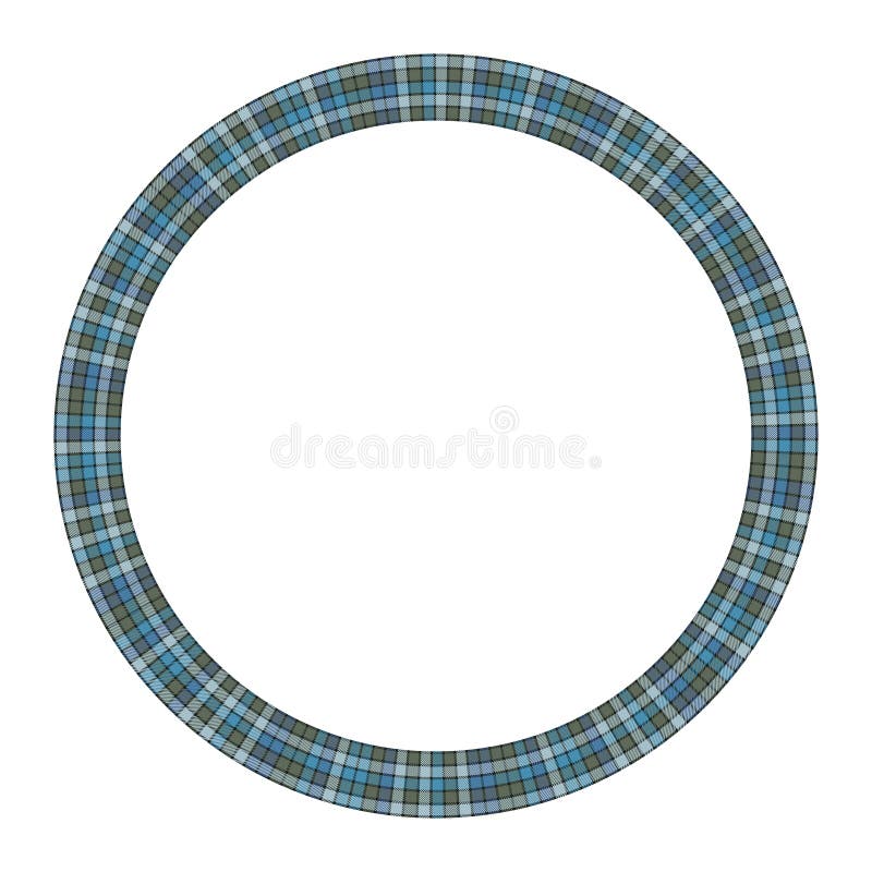 Round Frame Vector Vintage Pattern Design Template. Circle Border ...