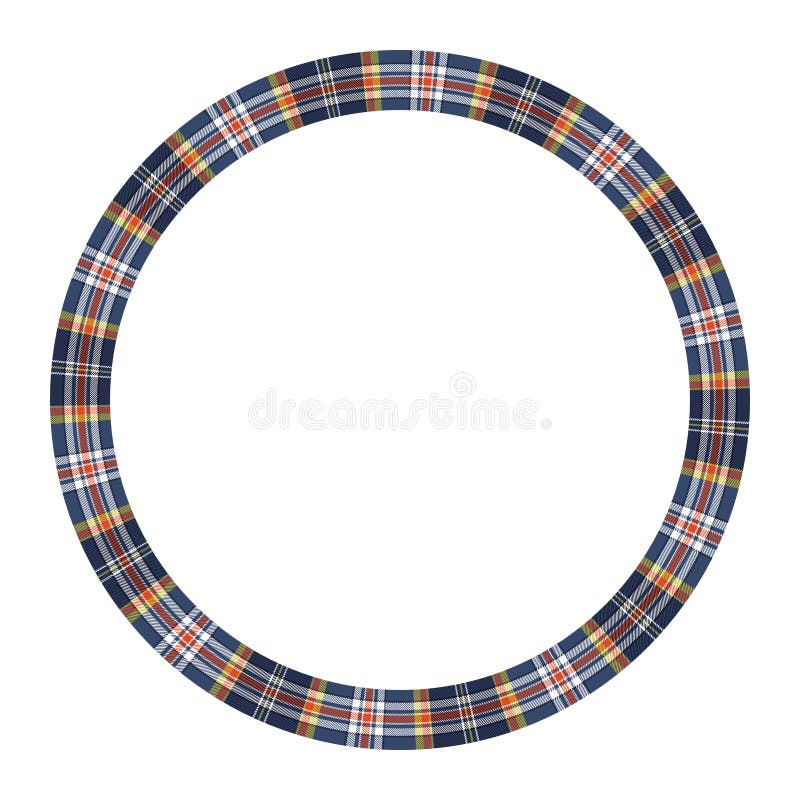 Round Frame Vector Vintage Pattern Design Template. Circle Border ...