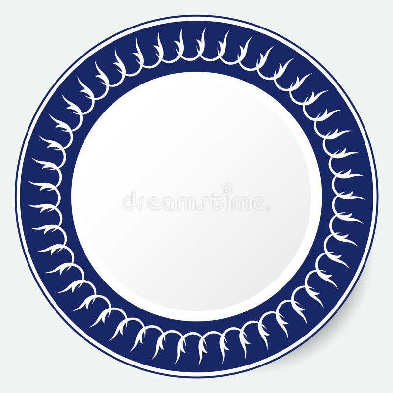 Circle Frame, Workpiece for Your Design. Stock Vector - Illustration of ...