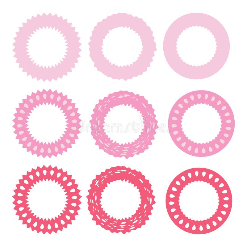 Wavy Edge Circle Vector Stock Illustrations – 245 Wavy Edge Circle ...
