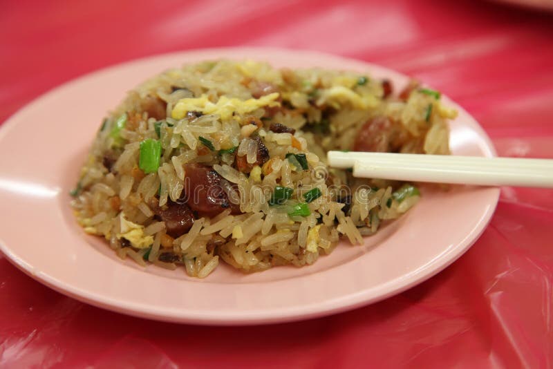 Round fried rice stock photo. Image of shape, plate, chinese - 11166646