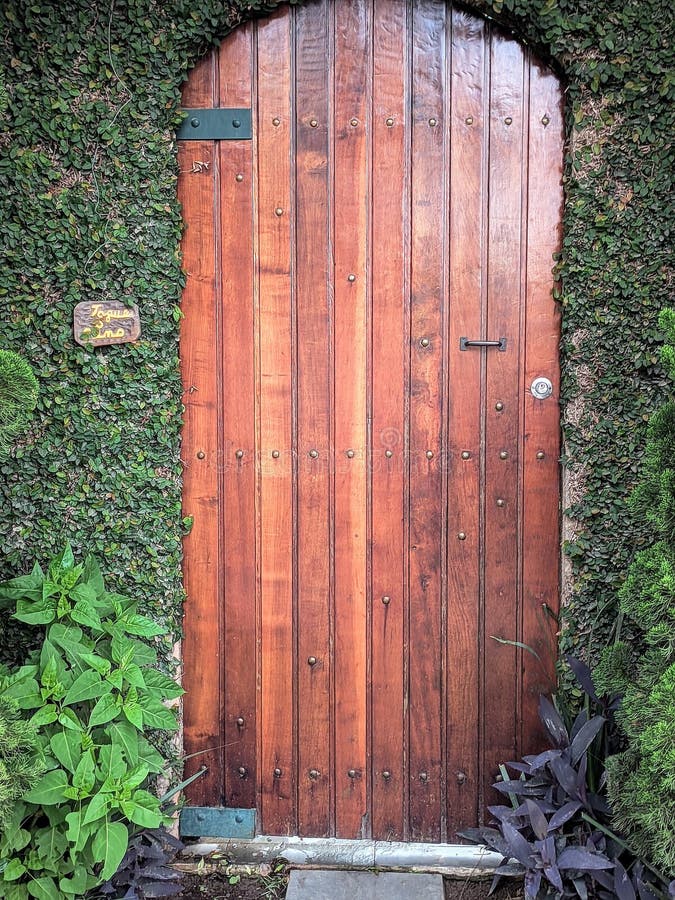 Round Gate with Line Texture Stock Photo - Image of arch, facade: 267519004