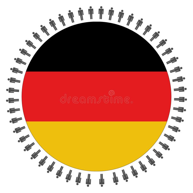 German map stock illustration. Illustration of cash, republic - 2633630