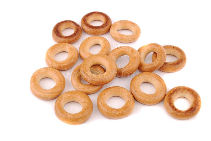 Round golden bagels stock photo. Image of gold, close - 11399862