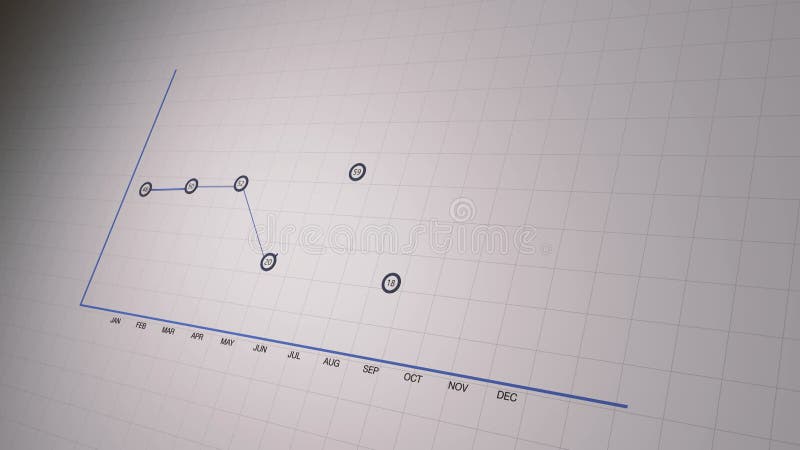 Round Graph and Chart 3D Animation Stock Footage - Video of ...