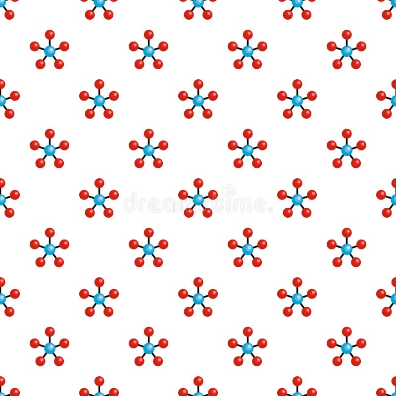 Round Grid Pattern Seamless Vector Stock Vector - Illustration of atom ...