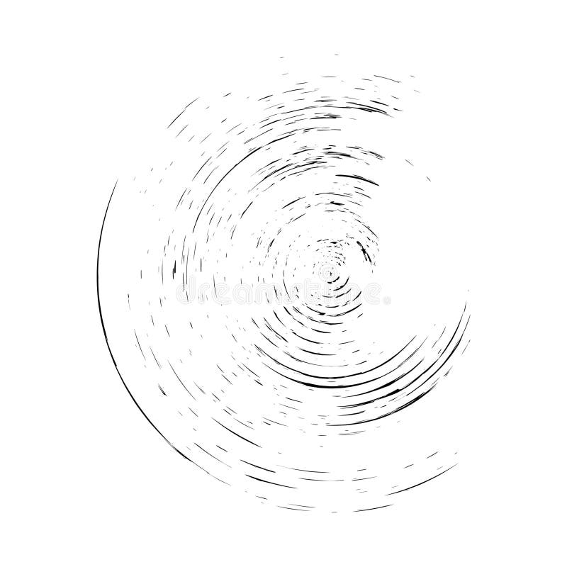 Round Grunge Shape Texture, Rough Circle Stamp, Black Paint Ring Frame ...