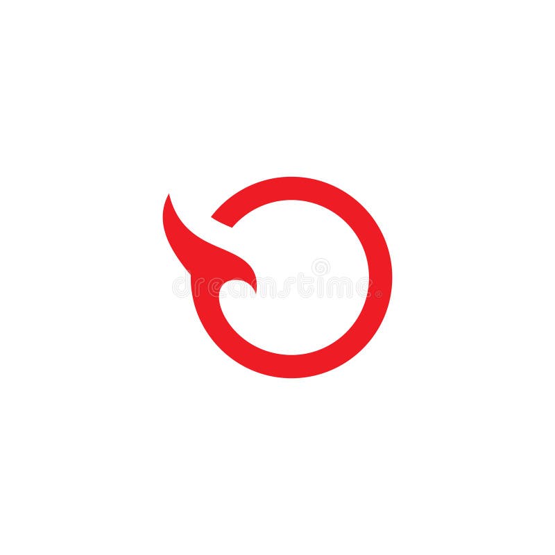 Round Hawk Head Simple Silhouette Logo Vector Stock Vector ...