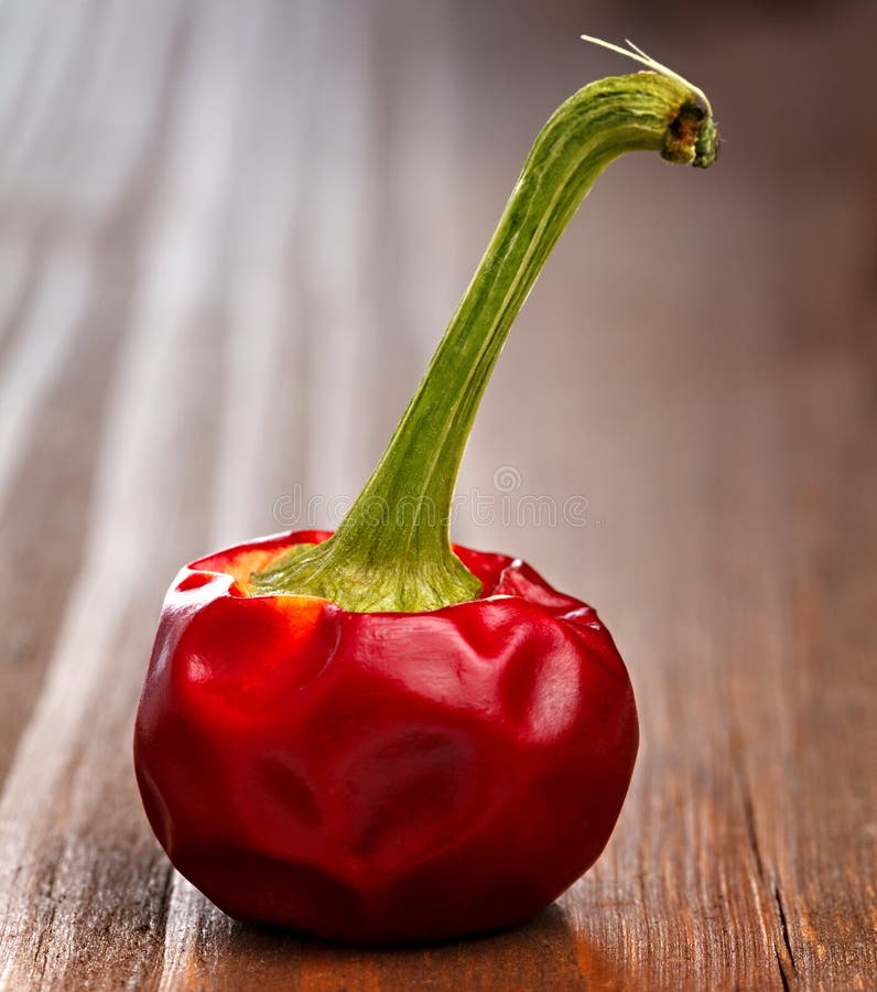 Round hot red pepper. stock image. Image of chilli, healthy - 50659439