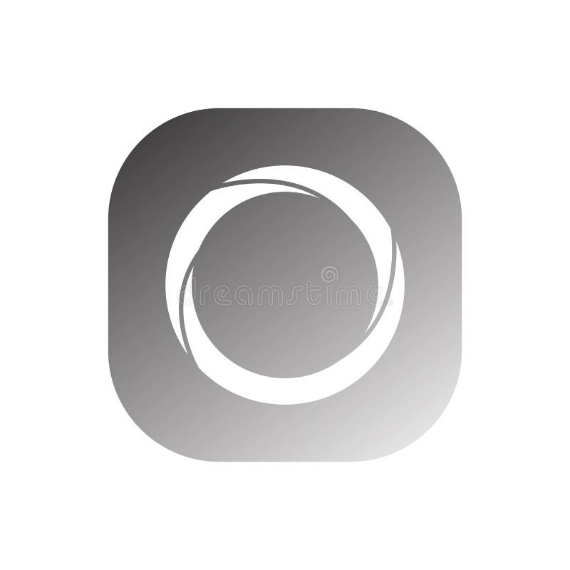 Round icon vector stock vector. Illustration of circle - 309365906