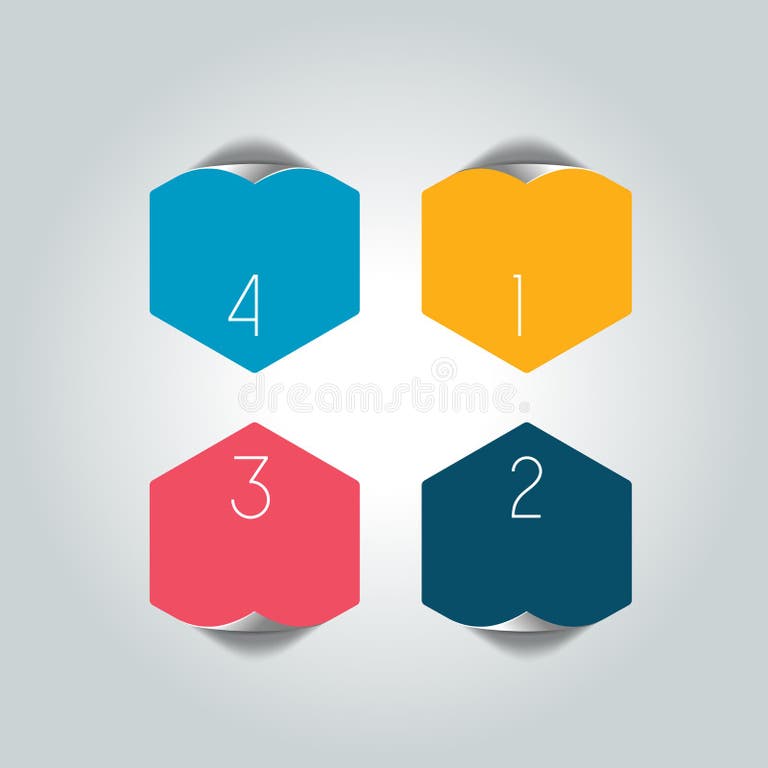 4 Section Round Flow Chart Stock Illustrations – 54 4 Section Round ...