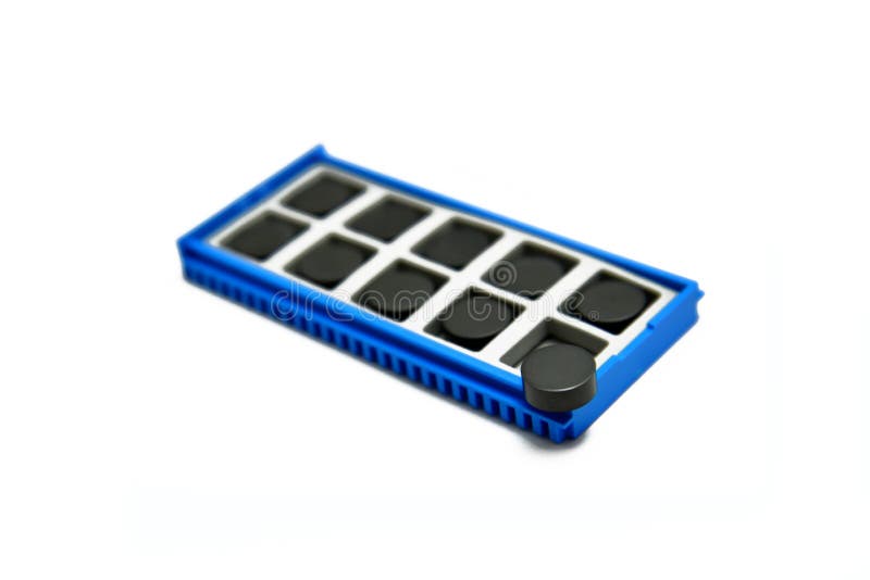 Round INSERT cutting stock image. Image of cutting, metalwork - 51616247