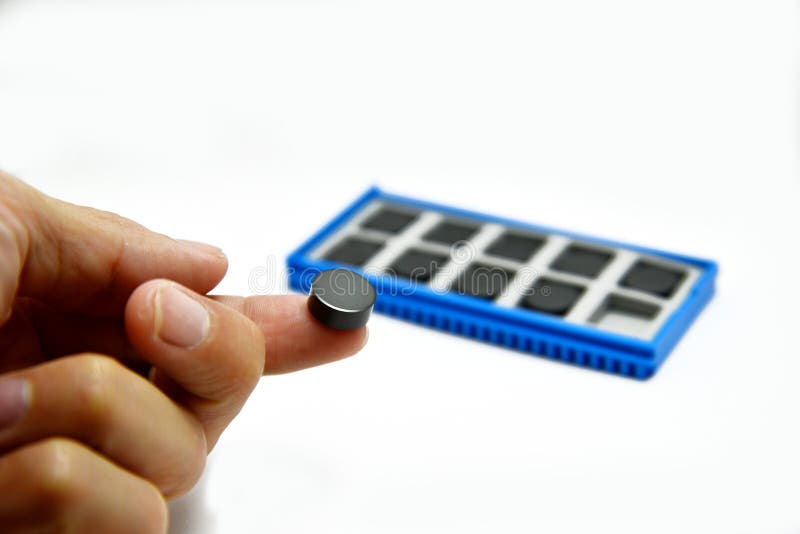 Round INSERT cutting stock photo. Image of metalwork - 51616290