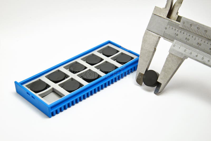 Round INSERT cutting stock photo. Image of engineering - 53408516