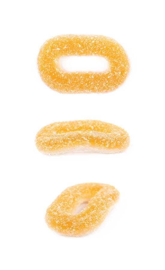 Round jelly candy isolated stock image. Image of fruit - 87192549
