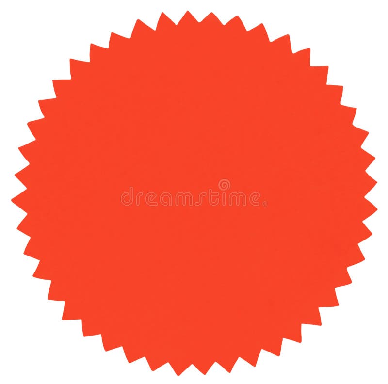 Red Diploma or Certificate Metal Foil Seal Isolated Stock Photo - Image ...