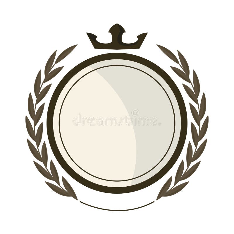 Round label template stock vector. Illustration of vector - 253767102