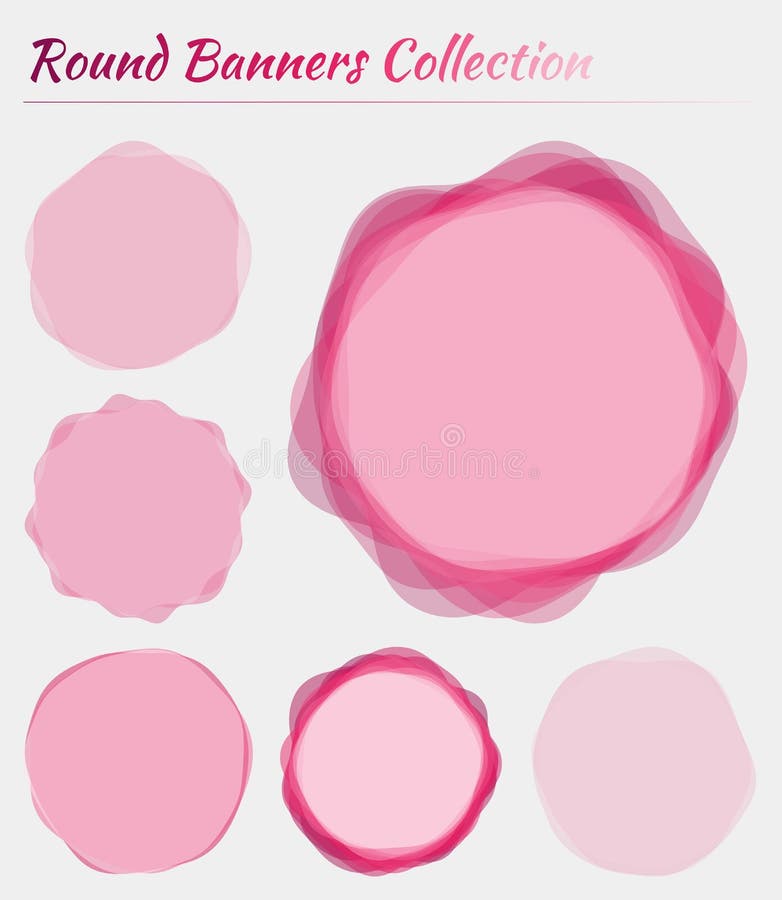 Round labels. stock vector. Illustration of badge, color - 189803207