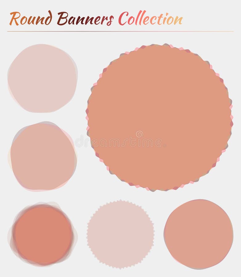 Round labels. stock vector. Illustration of creative - 190049548