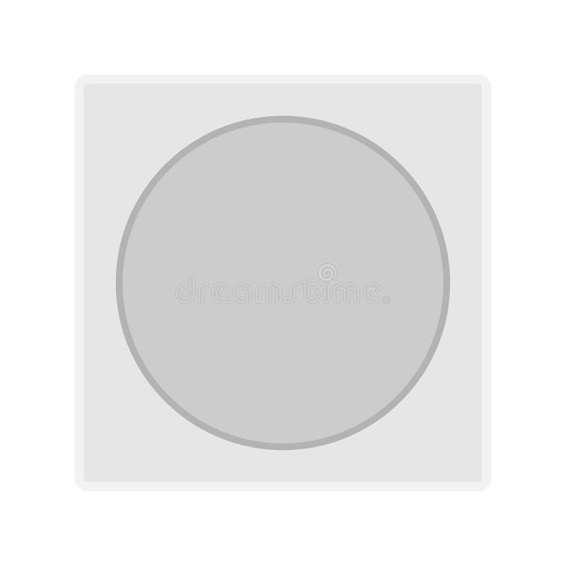 Round Light Switch Technology Illustration Icon Equipment Vector Icon ...