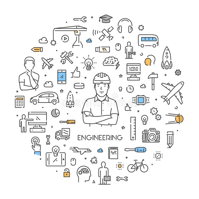 Electrical Mechanical Engineering Banner Stock Illustrations – 504 ...