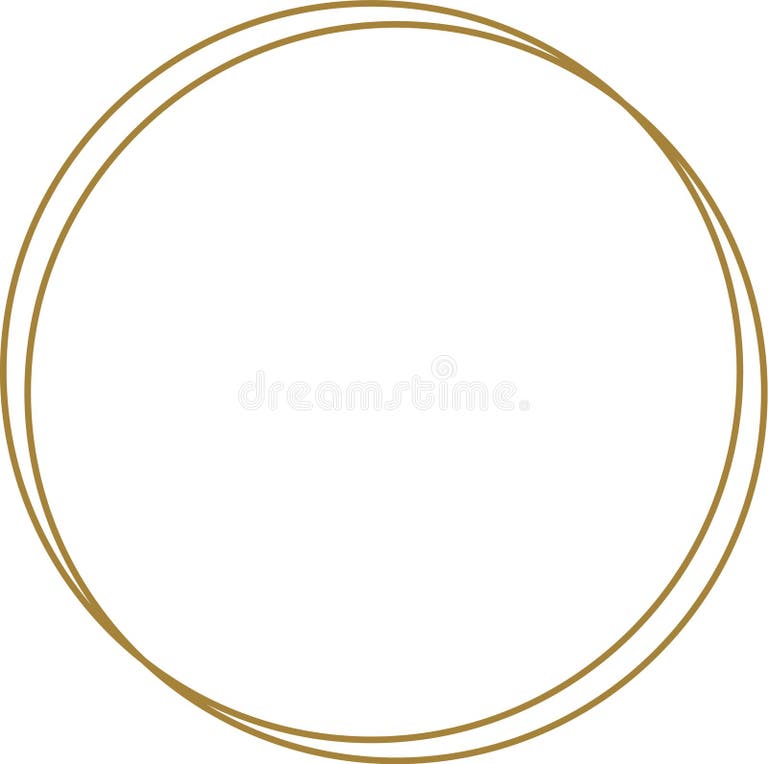 Round Lines Frame stock vector. Illustration of element - 292310779