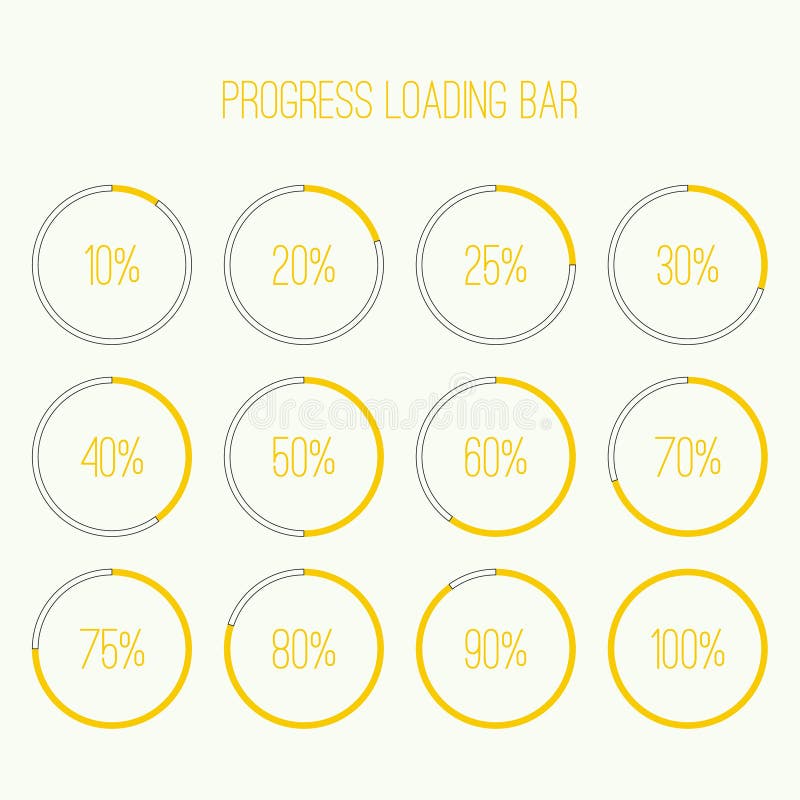 Percentage Loader Stock Illustrations – 1,792 Percentage Loader Stock Illustrations, Vectors ...