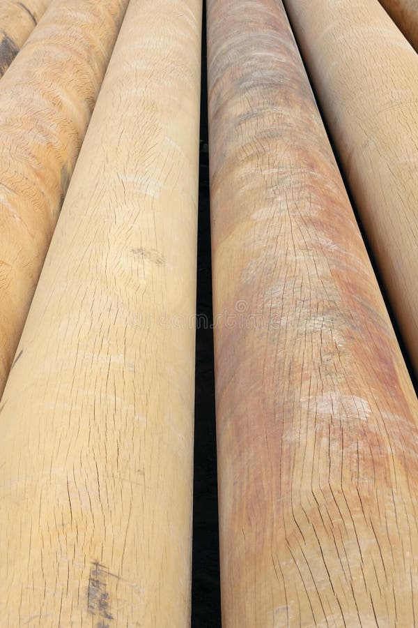 Round log stock image. Image of circular, timber, material - 118375719