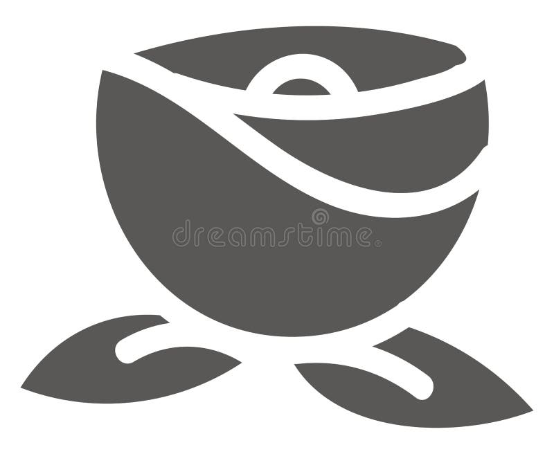 Round Looking Grey Flower, Icon Stock Vector - Illustration of design ...