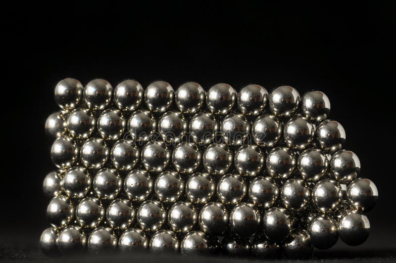 Round Magnetic Sphere stock photo. Image of cube, object - 230146904